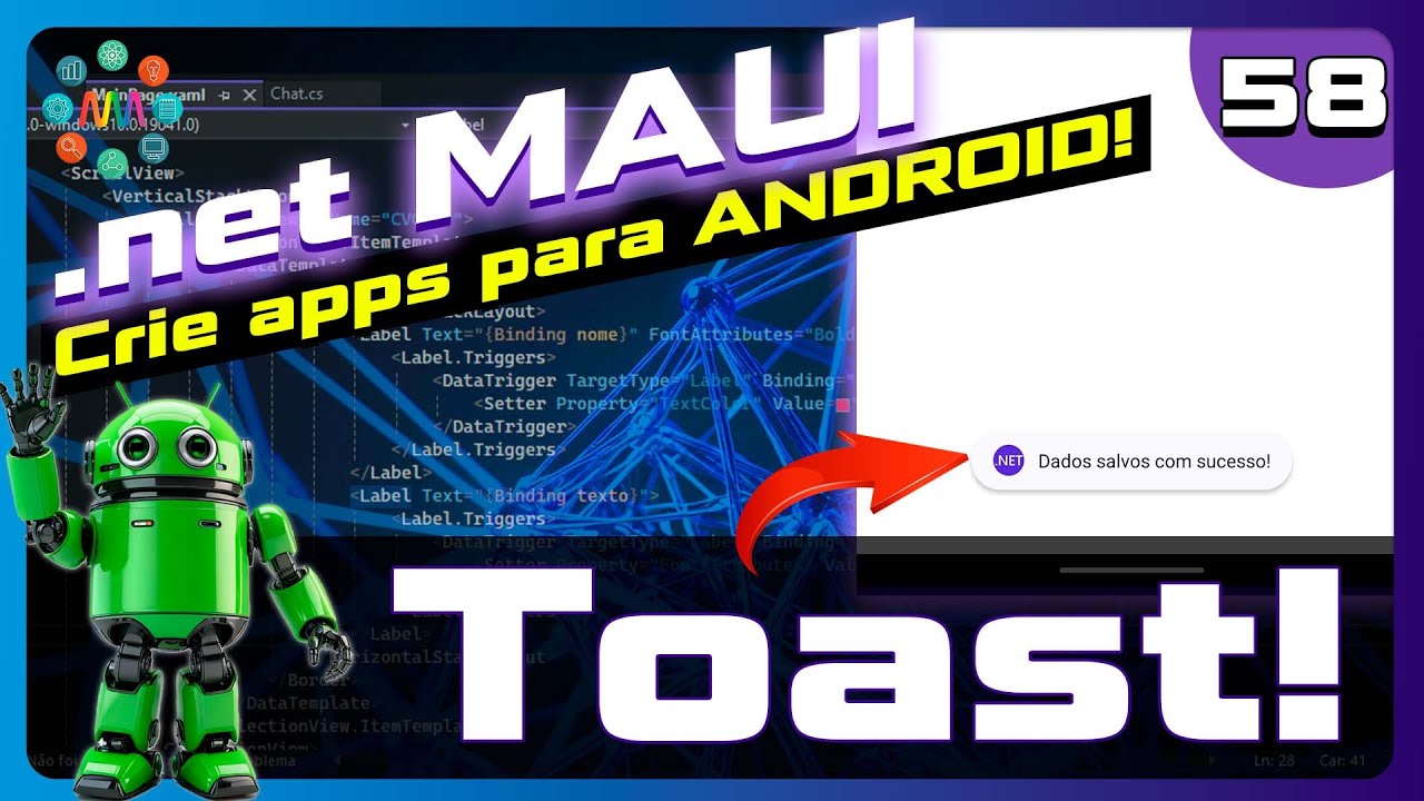 🤖 .net MAUI Aula 58 - Notificação Toast no Android - YouTube