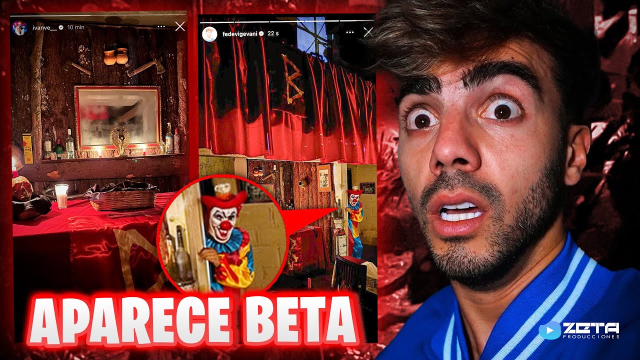 FEDE VIGEVANI LLEGÓ A LA CASA DE BETA 😨😨 * ¡Nuevo PAYASO de la Deep Web ...