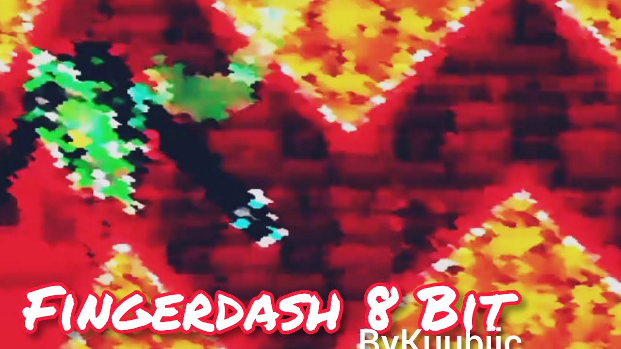 "Fingerdash 8 Bit" [98%] By Kuubiic (Insane) - YouTube
