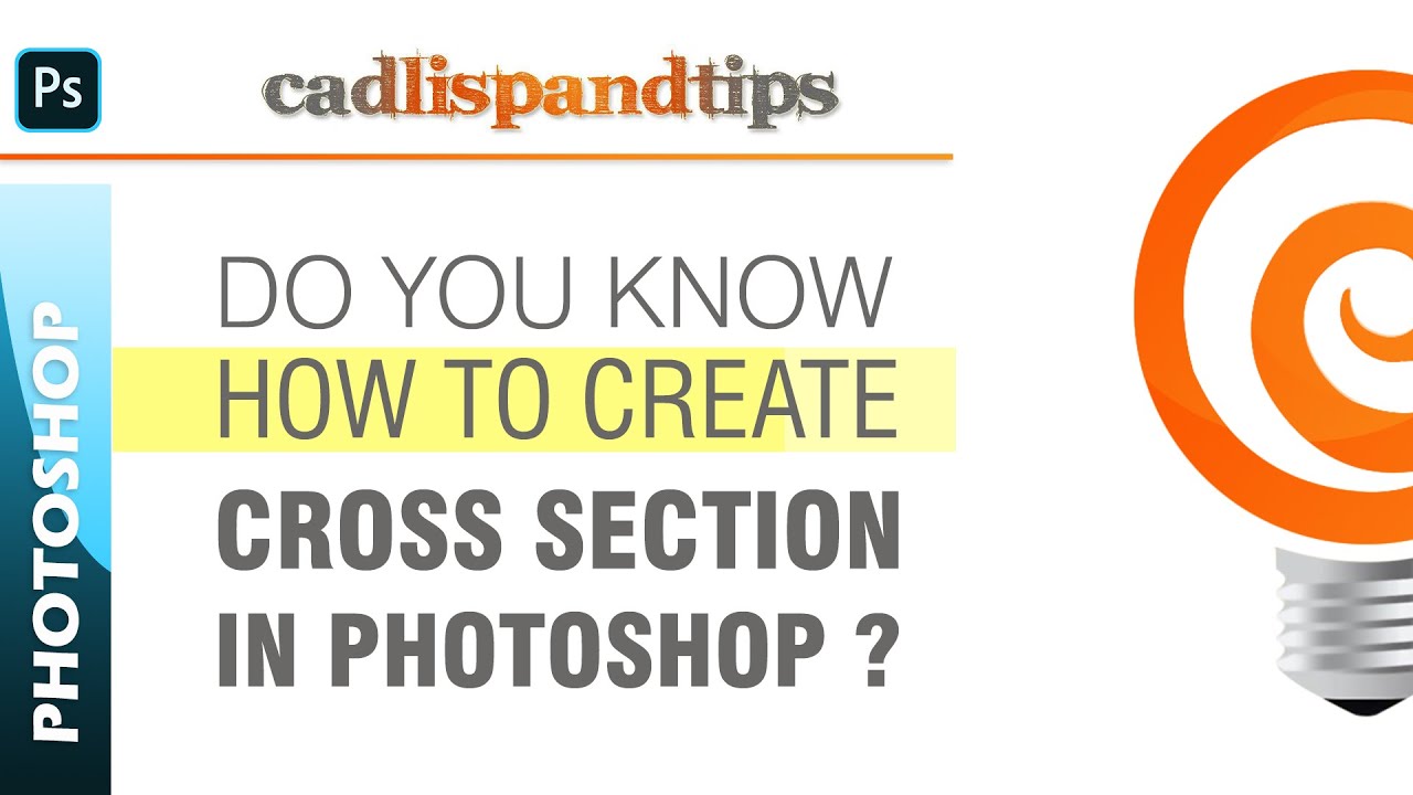 Photoshop Tip : How to Create Road Cross Section in Photoshop - YouTube