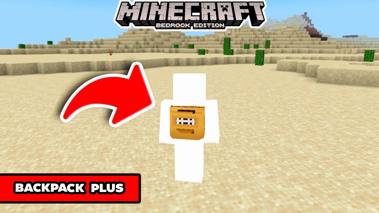 👉EL MEJOR ADDON de MOCHILAS para MINECRAFT PE/BEDROCK 1.20.51 | Backpack Plus Addon - YouTube