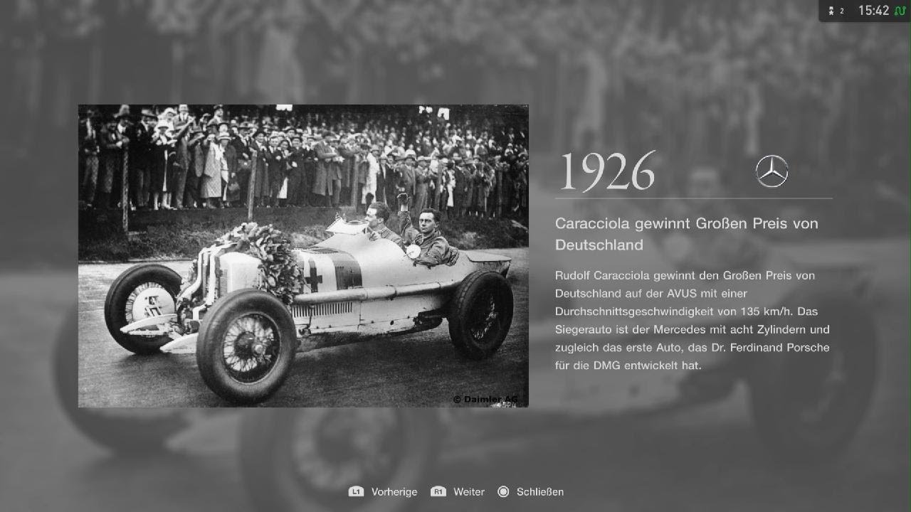 Gran Turismo SPORT # Erstes Auto der Welt l Mercedes-Benz l The world's ...