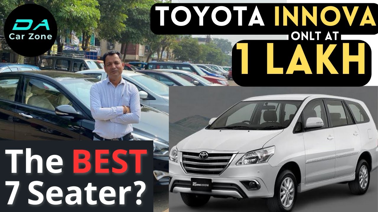 Diesel Toyota INNOVA G4 | Exclusive offer | DA Car Zone | Certified Pre ...