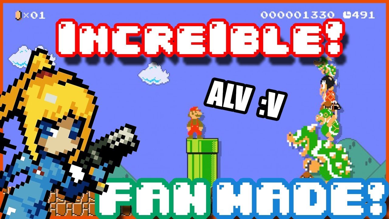 🎮¡¡¡ESTE es el MEJOR FANMADE de MARIO MAKER!!!🎮| Super Mario MULTIVERSE ...