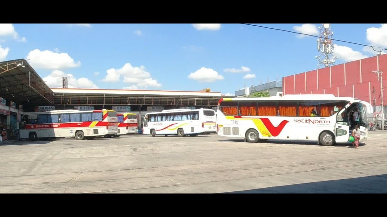 Angeles City Dau Bus terminal Philippines - YouTube