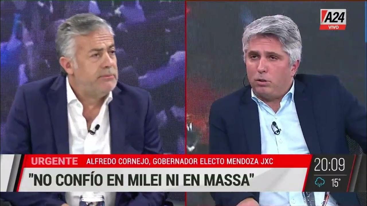 📢 Alfredo Cornejo, gobernador electo de Mendoza JxC: "Es lógico que se ...