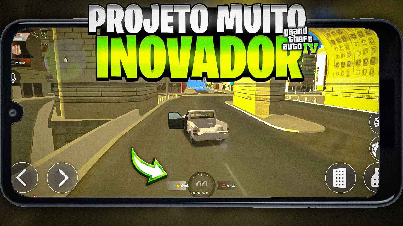 NOVO PROJETO INOVADOR CHEGOU (MAPA DO GTA 4 NO MOBILE) - GTA SAMP ANDROID/PC - YouTube