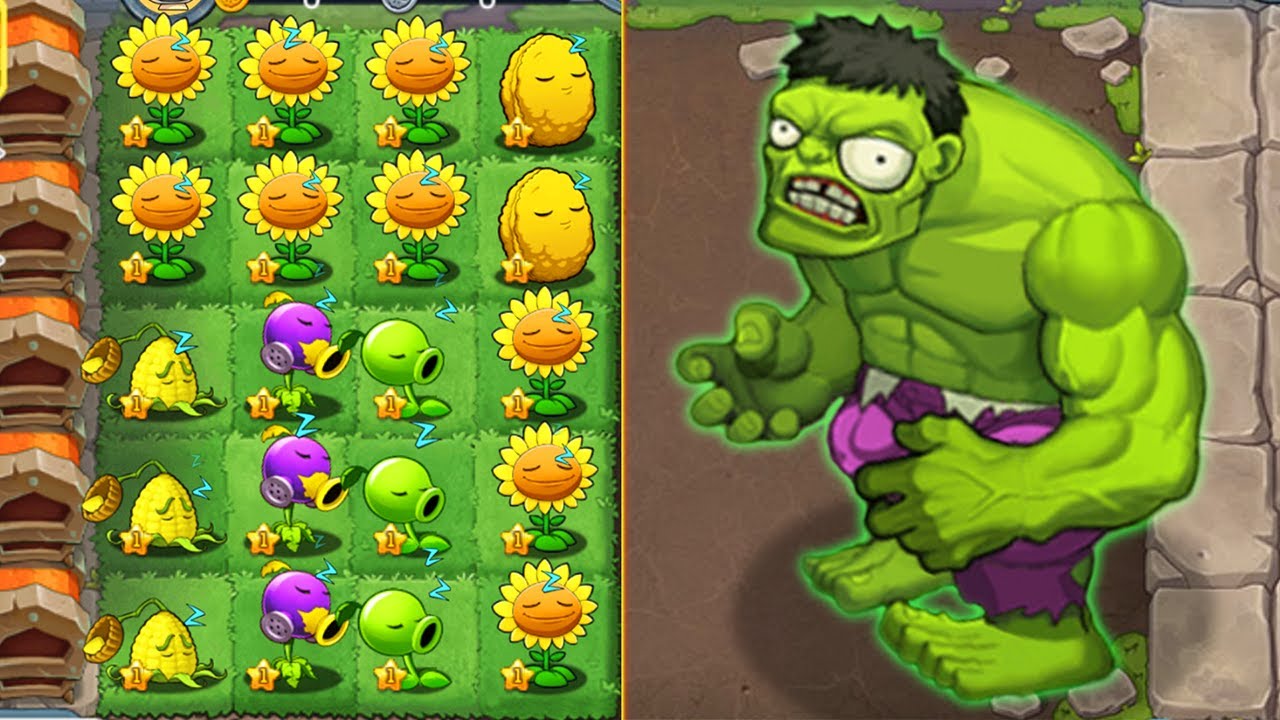 PvZ 3 100% Zombies HULK vs All Plants - PvZ 3 Online Plant Team - YouTube