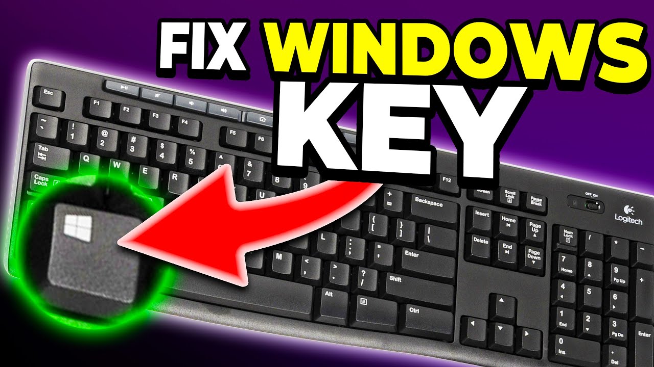How to Fix Windows Key Not Responding in Windows 11 in 2025 - YouTube