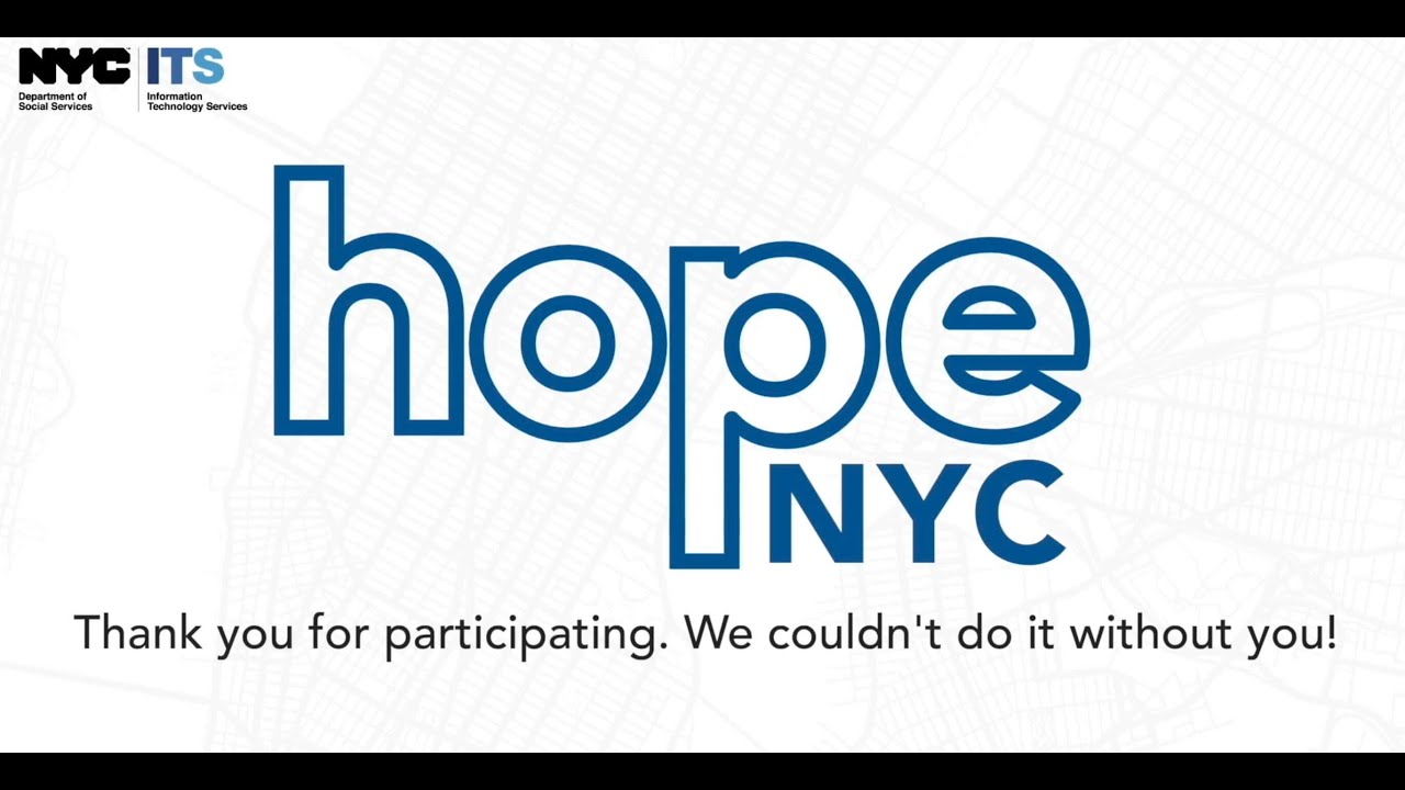 HOPE NYC | Outreach Training Video - YouTube
