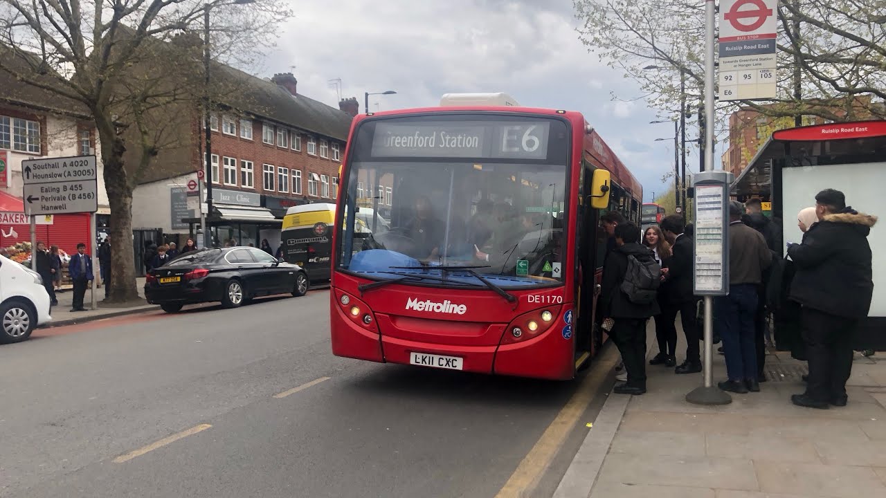 *EXTREMELY RARE IBUS* E6 to Greenford, Cowgate Road DE1170 (LK11 CXC ...
