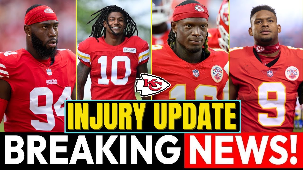 KANSAS CITY CHIEFS Injury Update: Mahomes, Kelce, Jones & More - Week ...