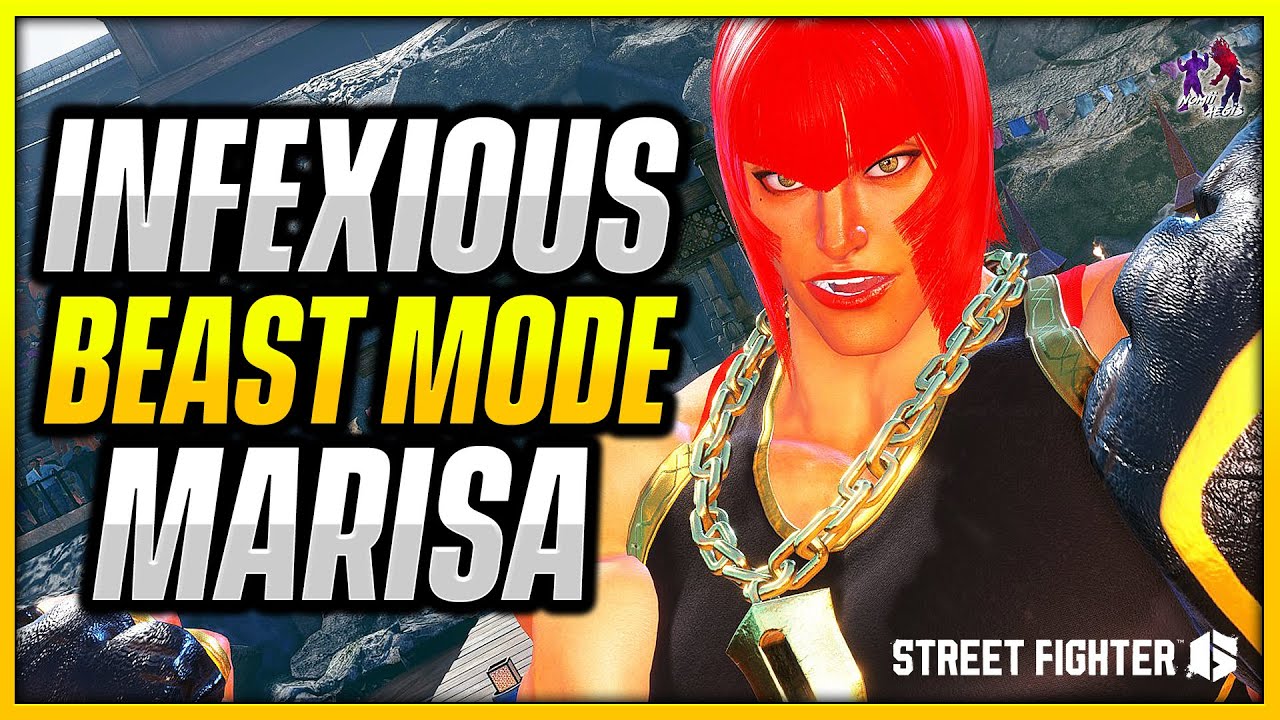SF6 Season 3 INFEXIOUS 🔥 BEAST MODE MARISA Dominates! !! STREET FIGHTER ...