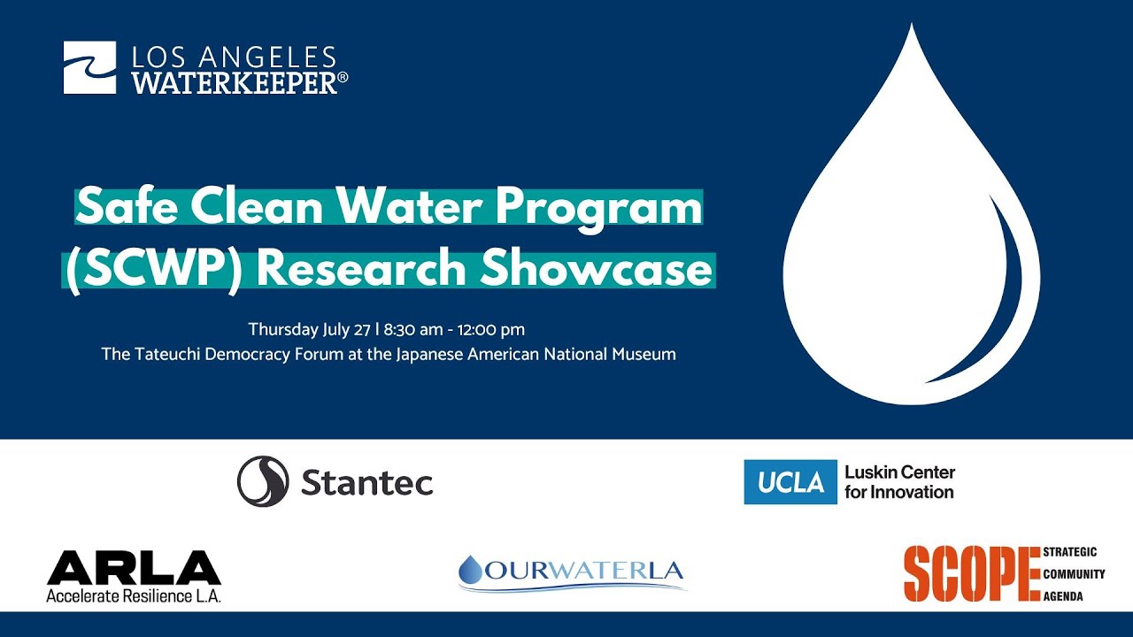 Safe Clean Water Program (SCWP) Research Showcase Part 1 - YouTube