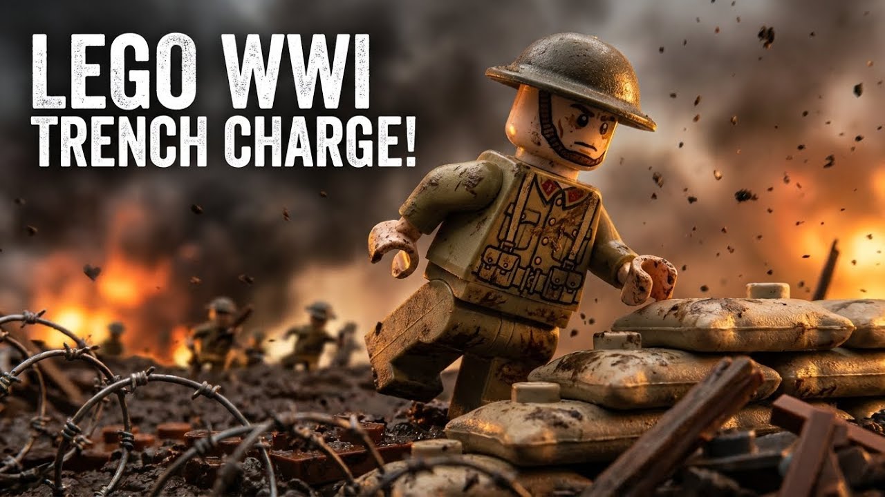 LEGO WW1: Battle of the Somme 1916 - Trench Warfare Stop Motion - YouTube