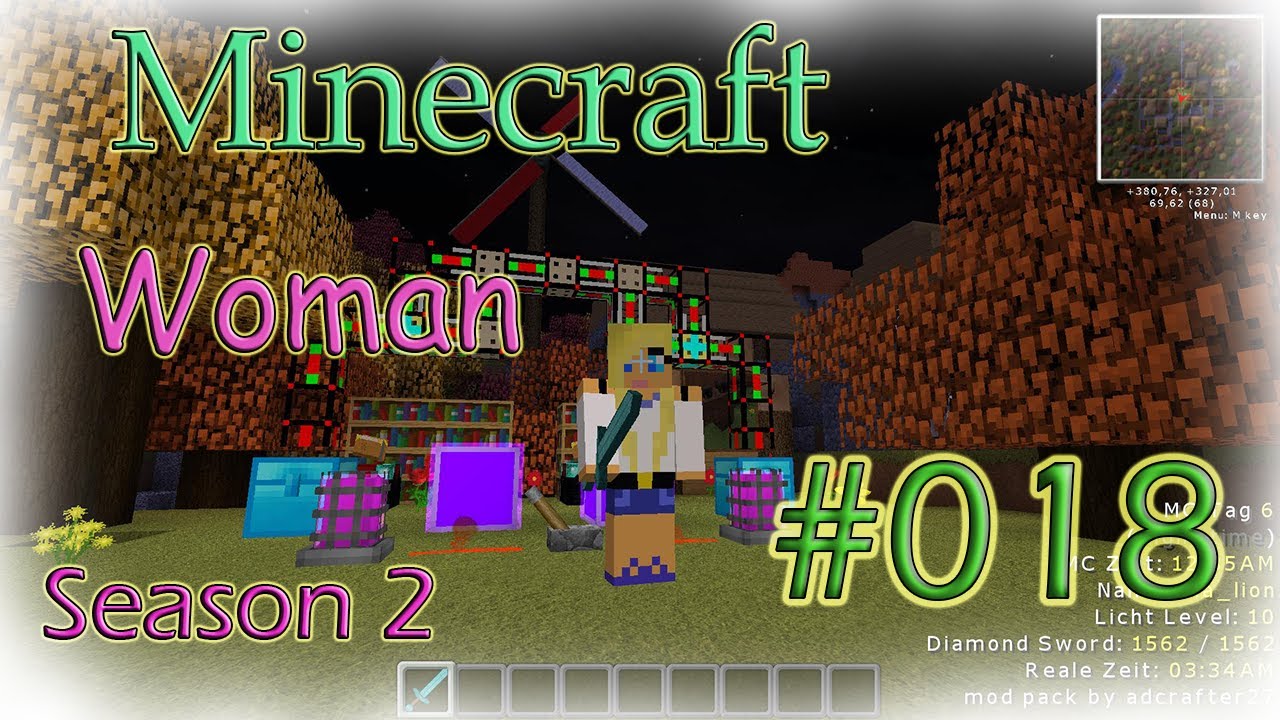 Lets Play Minecraft Woman Season 2 [HD/Deutsch] # 018 Wir bauen an ...