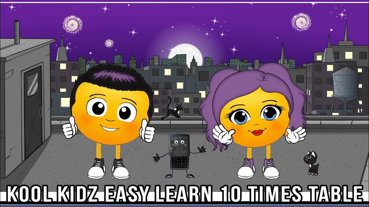 10 Times Tables - Have Fun Learning! - YouTube