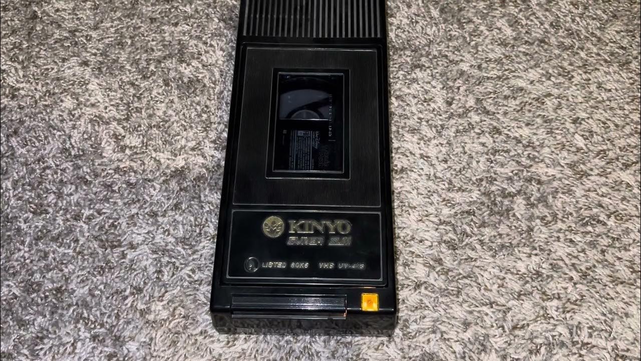 Kinyo VHS Rewinder Demonstration: Winnie The Pooh And Tigger Too 1991 VHS - YouTube