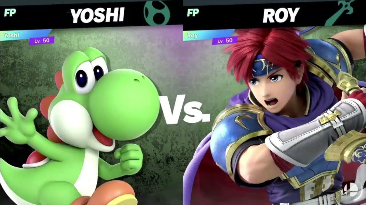Super Smash Bros Ultimate Amiibo Fights – 9pm Poll Yoshi vs Roy - YouTube