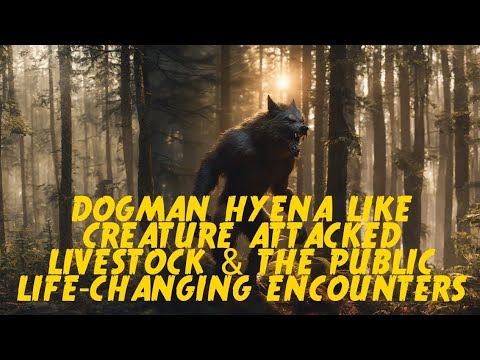 DOGMAN HYENA LIKE CREATURE ATTACKED LIVESTOCK & THE PUBLIC LIFE ...