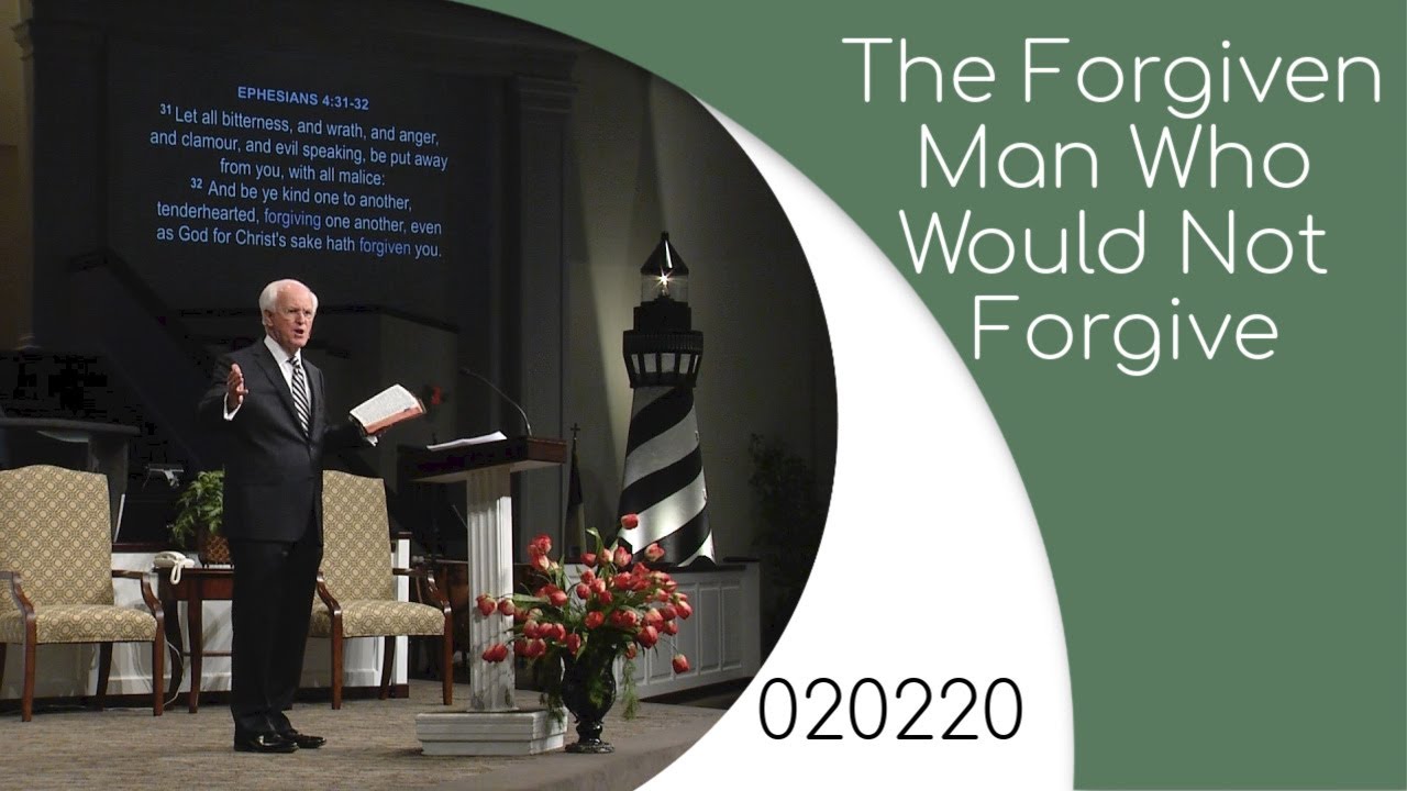 The Forgiven Man Who Would Not Forgive - YouTube