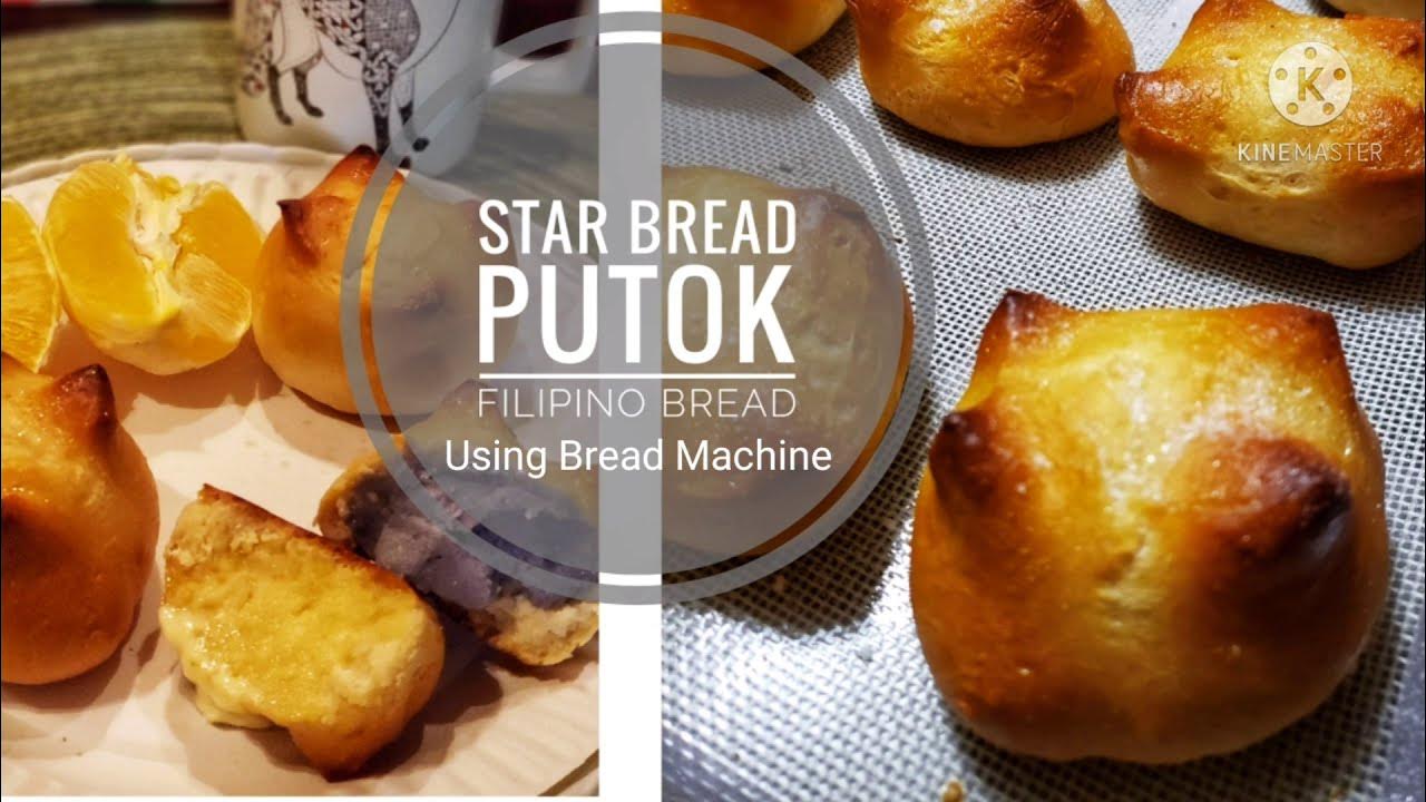 Filipino Putok Or Star Bread Recipe Using Bread Machine Youtube