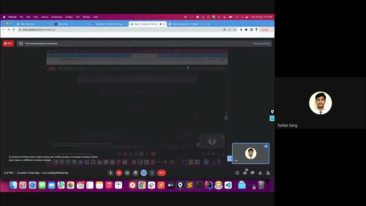 Chat App | Live coding Workshop - YouTube
