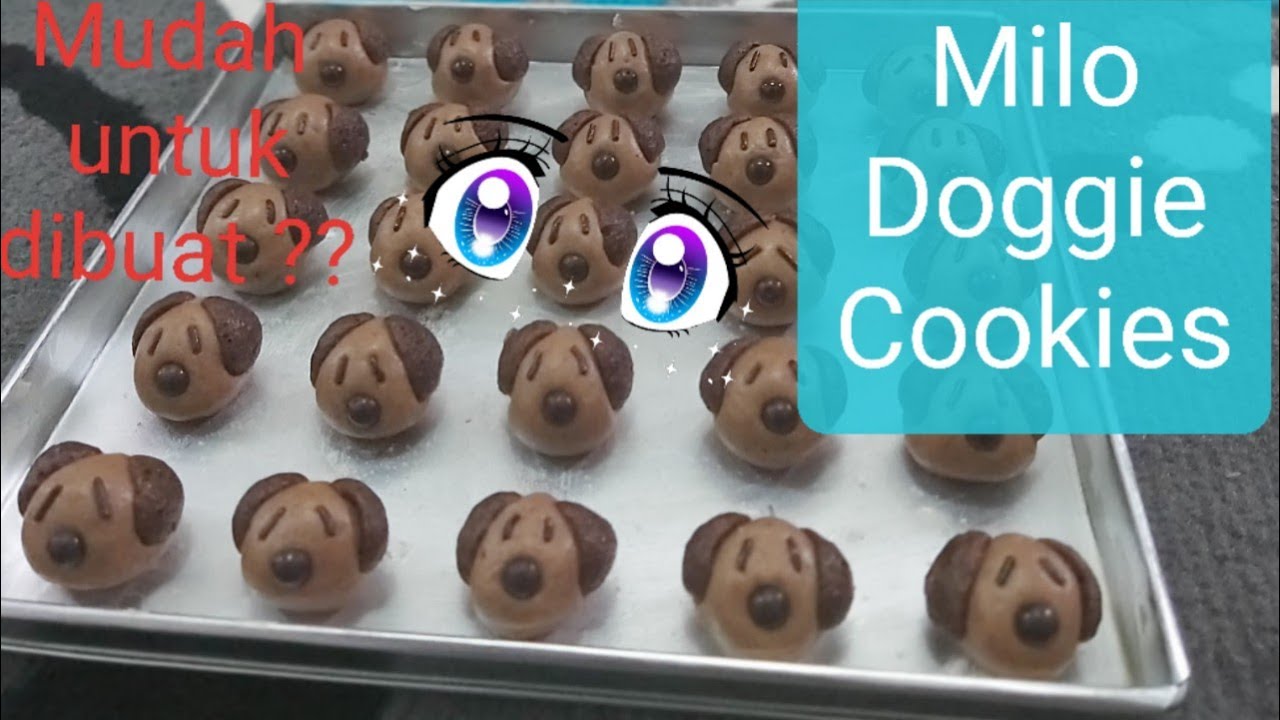 Milo doggie cookies - YouTube