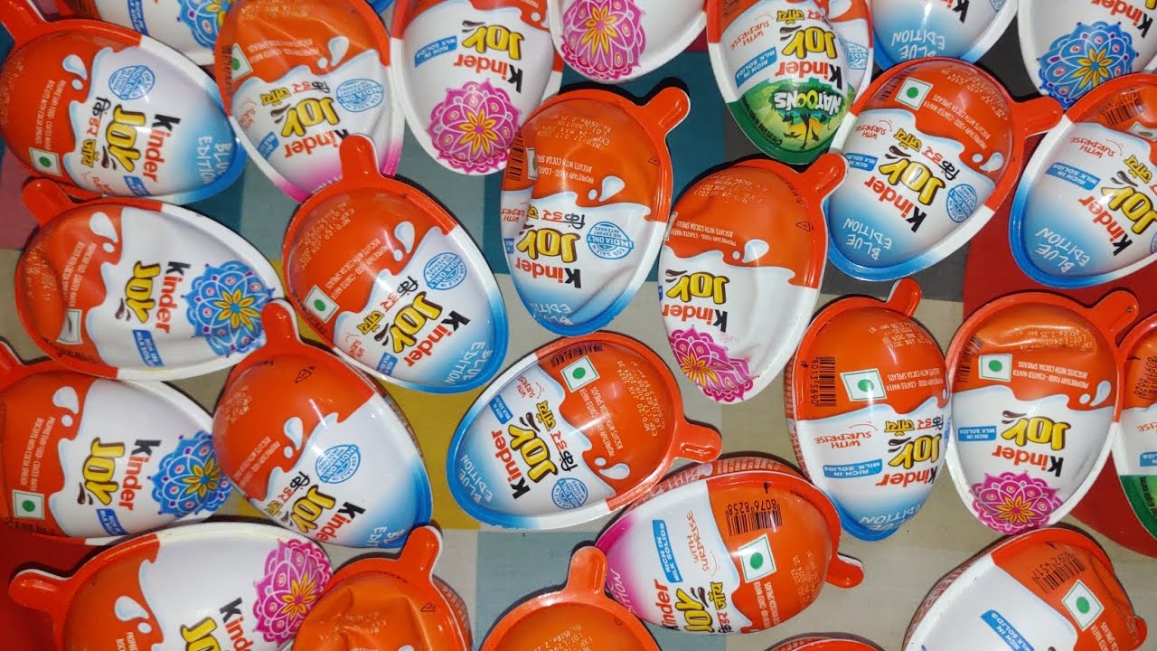 some lot's of new Kinder joy collection - YouTube
