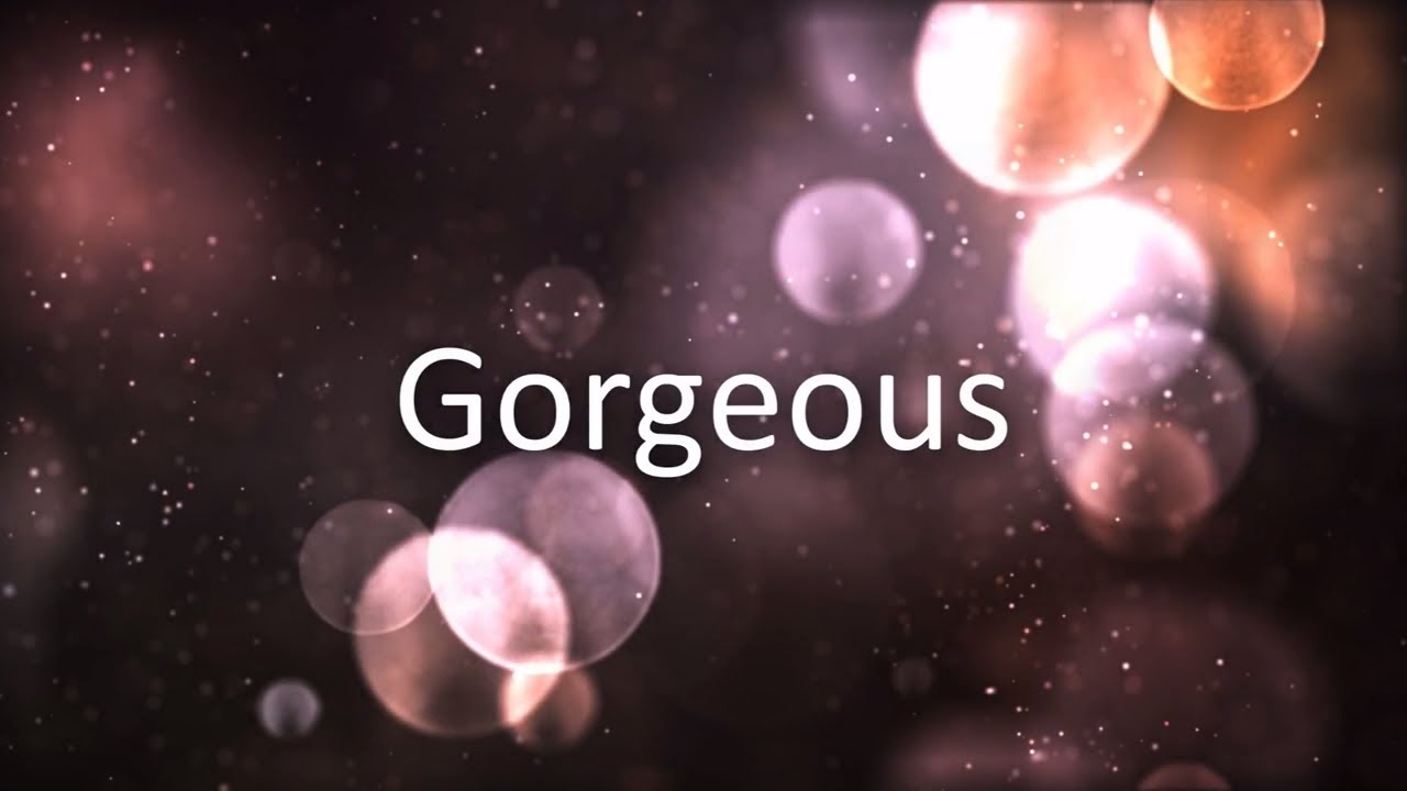 Gorgeous - Taylor Swift [LYRICS] - YouTube