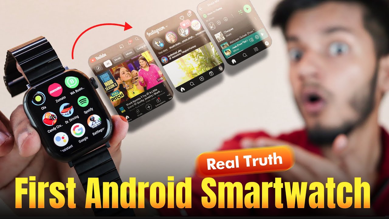 Review of Fire-Boltt Dream a Android Smartwatch 😲😲😲 Full Review ...