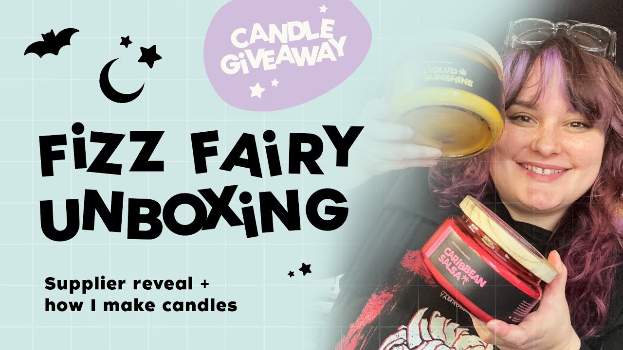 Unboxing a Fizz Fairy Krazy Colours mystery fragrance box, how to make ...