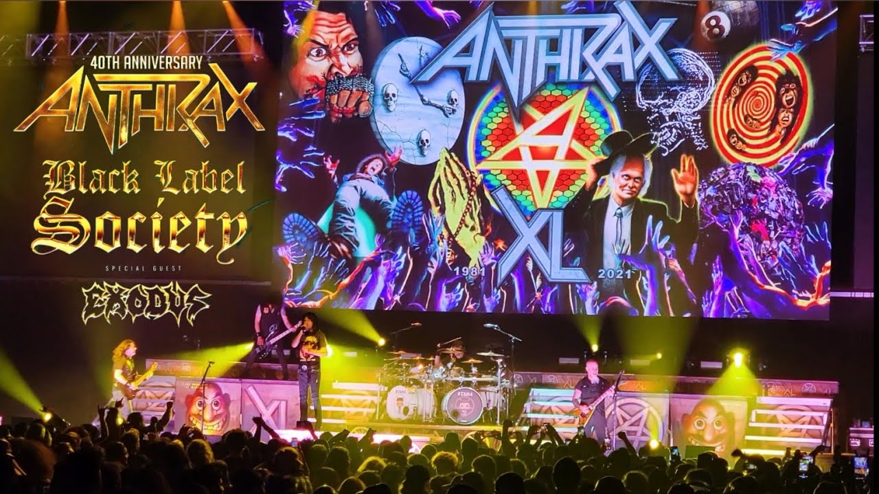 Anthrax 40th Anniversary Tour Live 2023 Tech Port Arena San Antonio anthrax-40th-anniversary-tour-live-2023-tech-port-arena-san-antonio