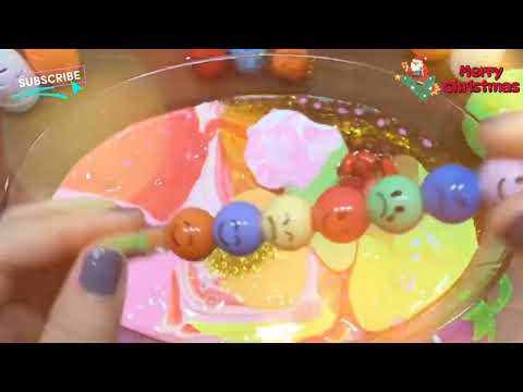 Christmas Wonderland: ASMR Slime Fusion with Balloon & Glitters" - YouTube
