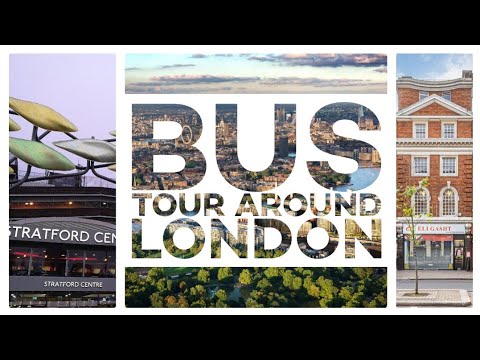 London City tour with Bus 2023 | East to South to Central London - YouTube