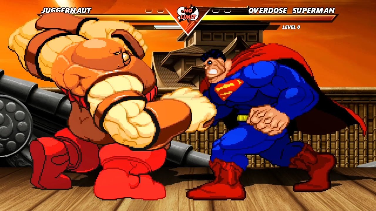 JUGGERNAUT vs OVERDOSE SUPERMAN - Highest Level Insane Fight! - YouTube