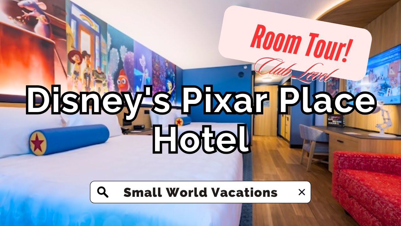 Pixar Place Hotel - Pool Terrace Room w/ Club Level Access | Disneyland ...