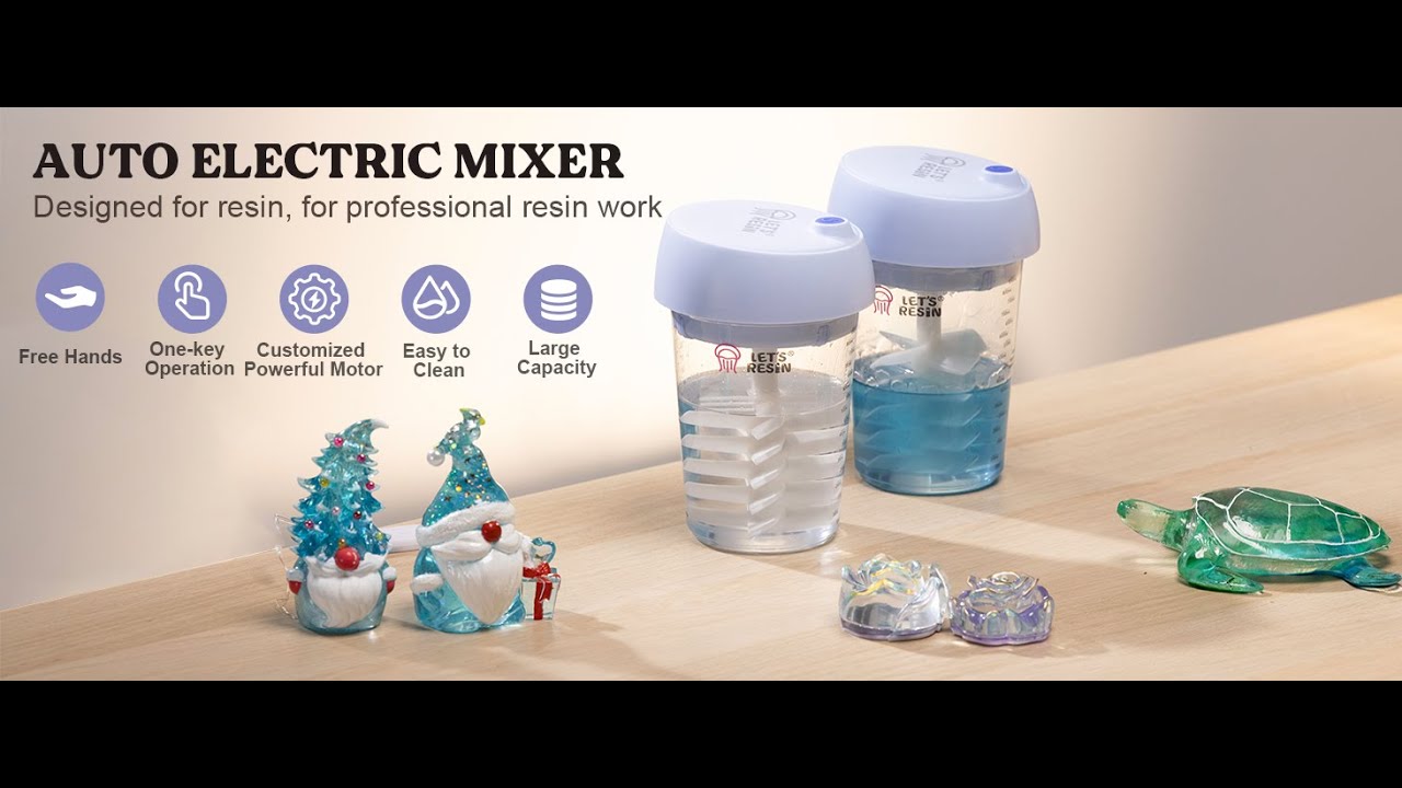LET'S RESIN Upgraded Auto Resin Mixer - YouTube