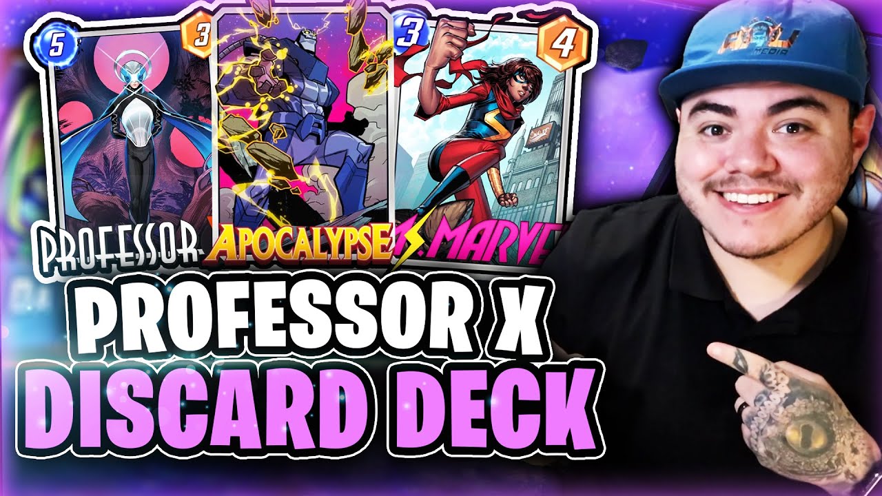 INSANE PROFESSOR X & APOCALYPSE DECK IN NEW MARVEL SNAP UPDATE! - YouTube