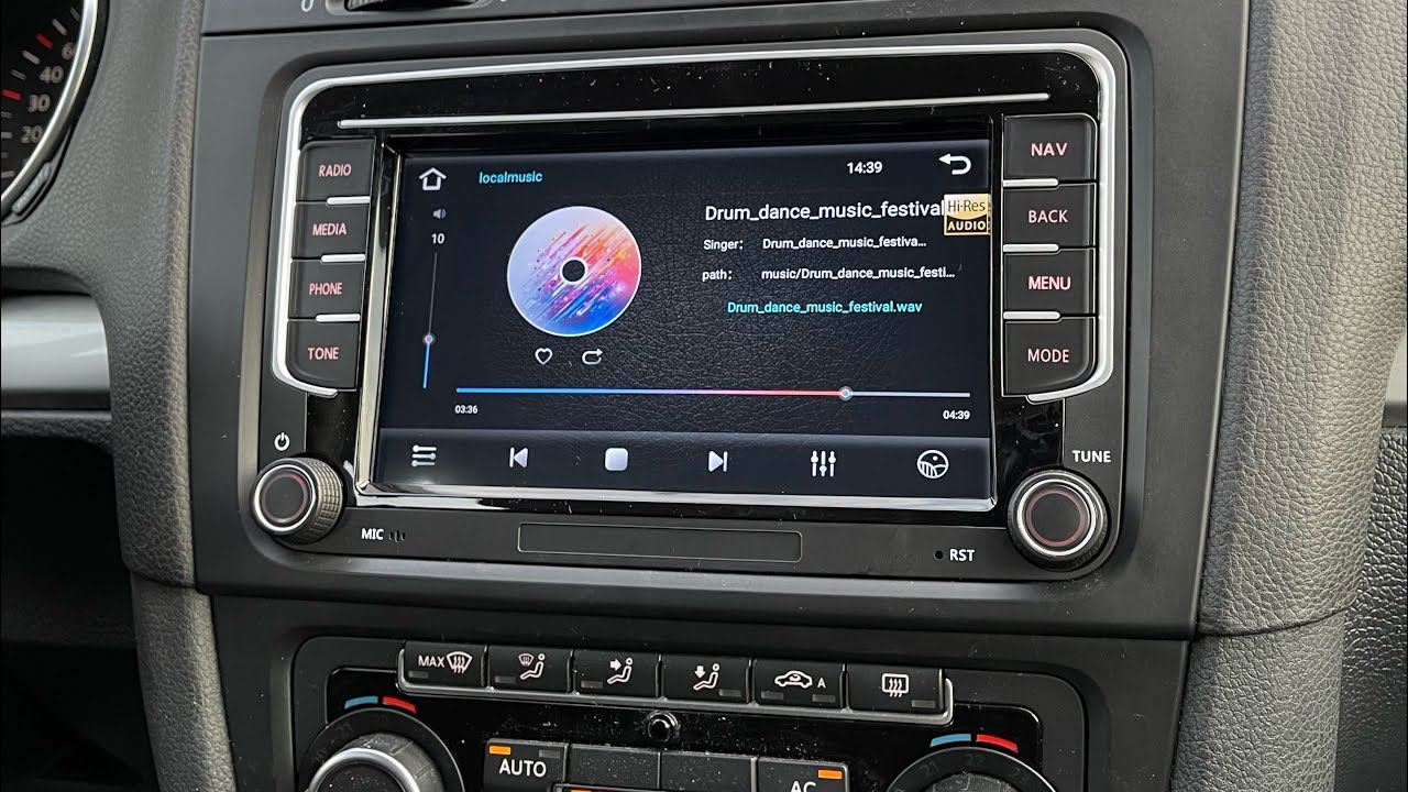 Golf 6 Multimedia android navigation - YouTube