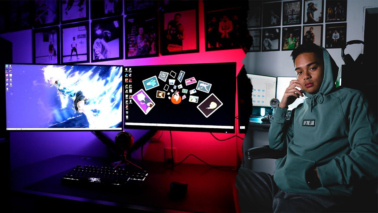My Gaming and Photo and Video Editing Set Up! - YouTube