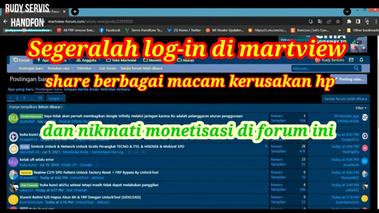 Martview Forum apa si keunggulanya buat Tuser hp? mari kita simak - YouTube