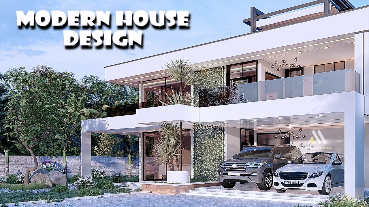 Modern 4 bedroom Maisonette/Modern House plan [16mx13m] Maisonette ...