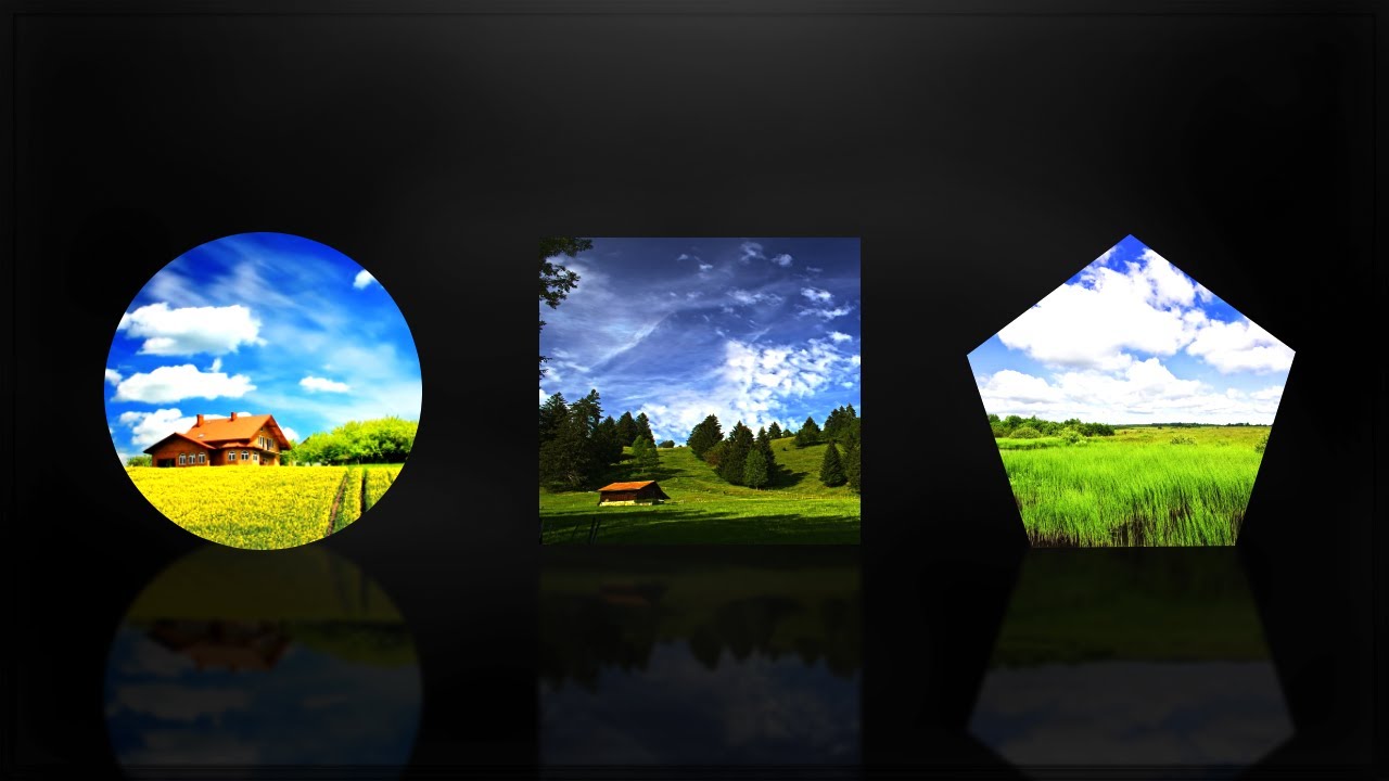 How to put IMAGES ON SHAPES/TEXT! (Photopea/Photoshop) - YouTube