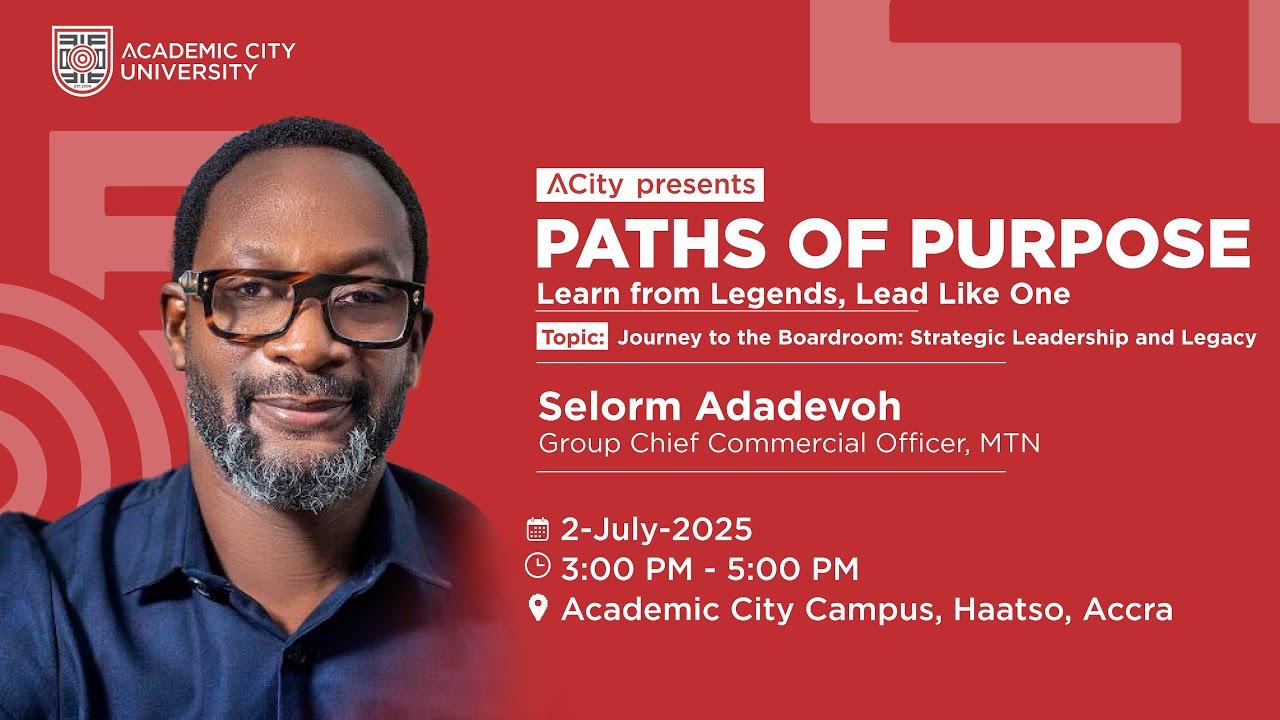 Paths of Purpose with Selorm Adadevoh - YouTube