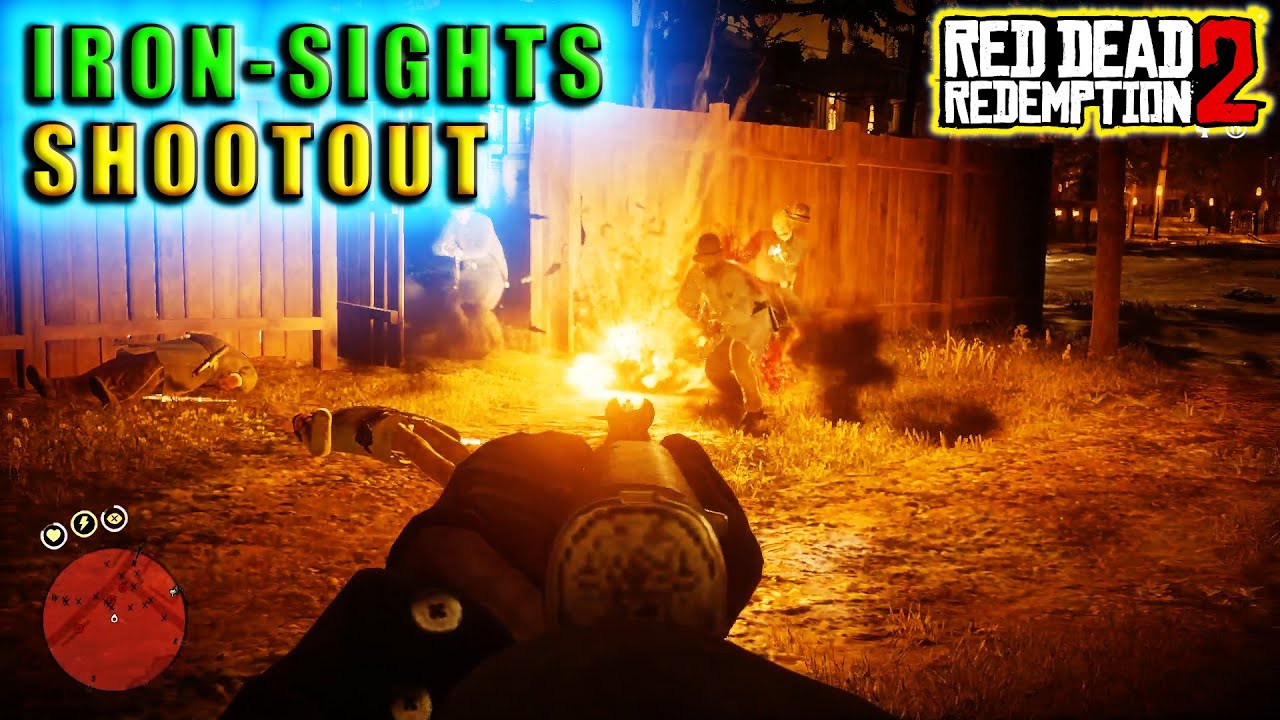 RDR2 - Iron-Sights SHOOTOUT (Part 1) - YouTube