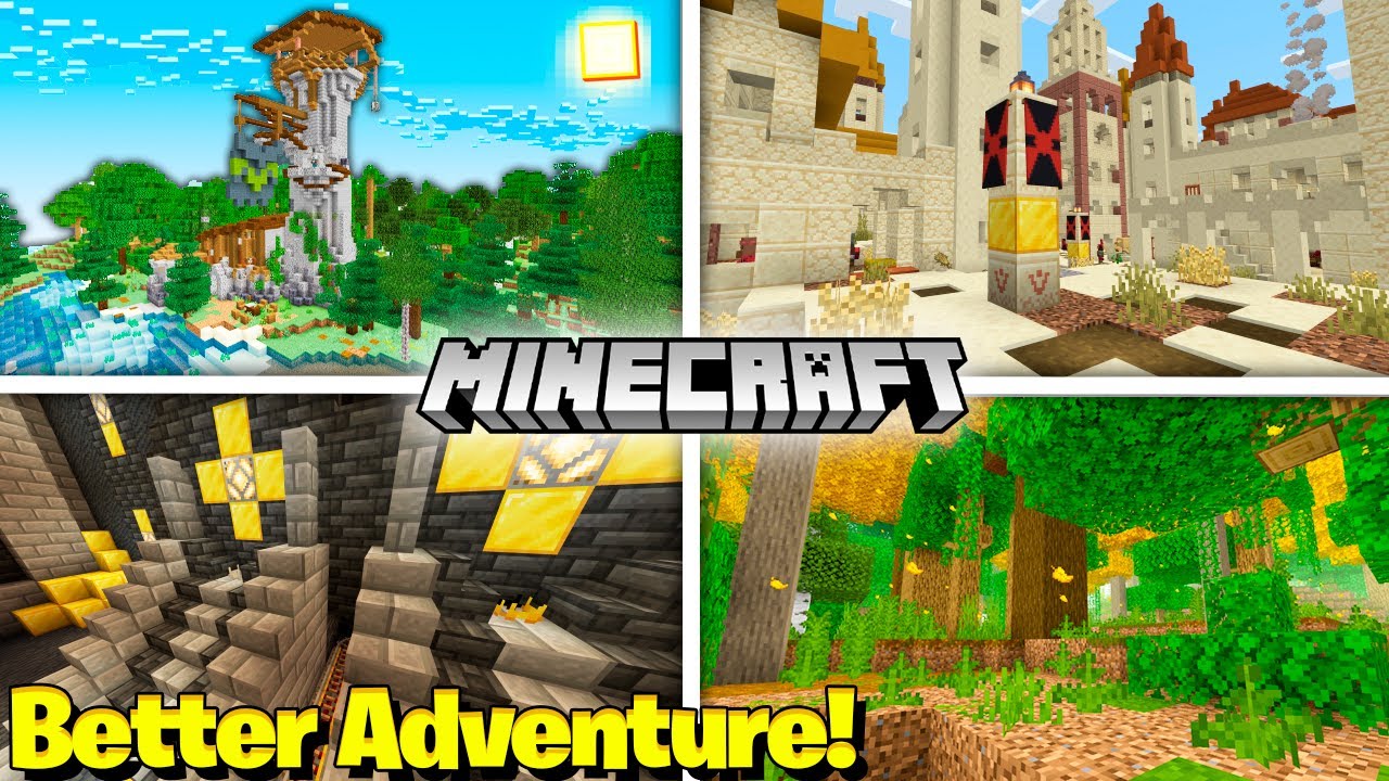 🔥 Better Adventure! - Novo ADDON de EXPLORAÇÃO e AVENTURA MUITO DOIDO ...