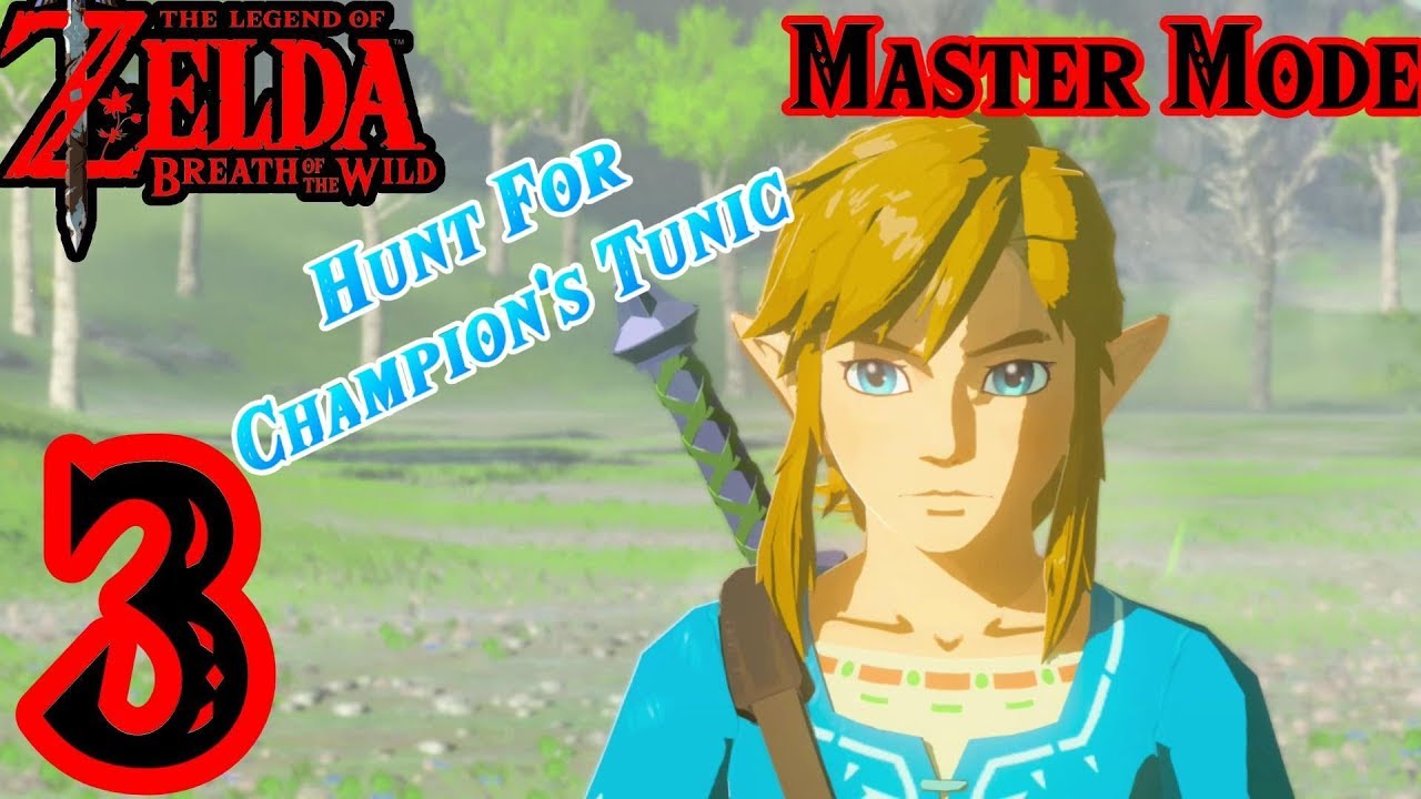 Zelda BotW MASTER MODE [3] - Quest For Champion's Tunic - YouTube