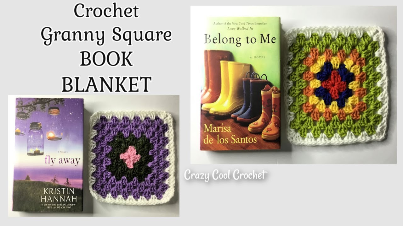 Crochet Granny Square Book Blanket - More FUN than Temperature Blanket ...