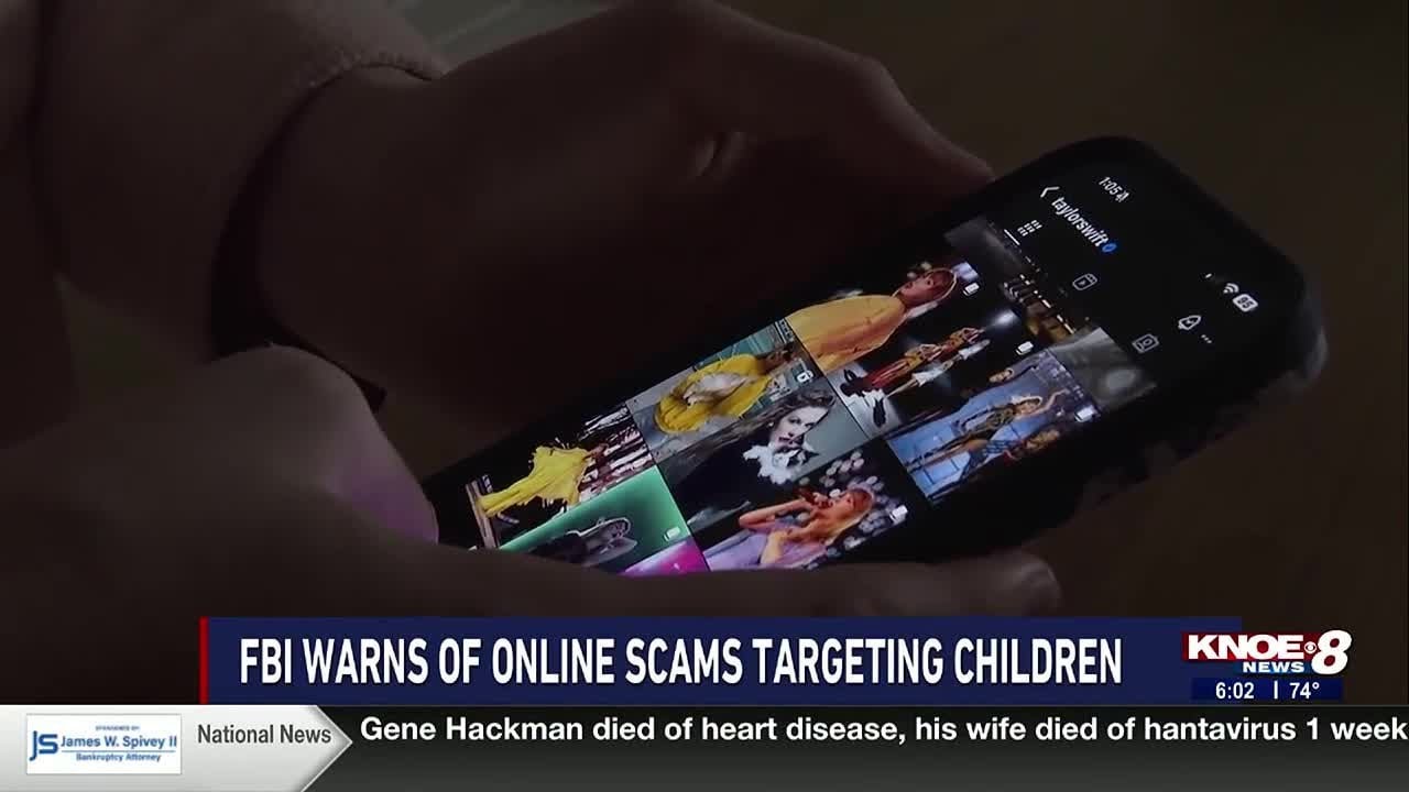 FBI warns of online scam targeting children - YouTube